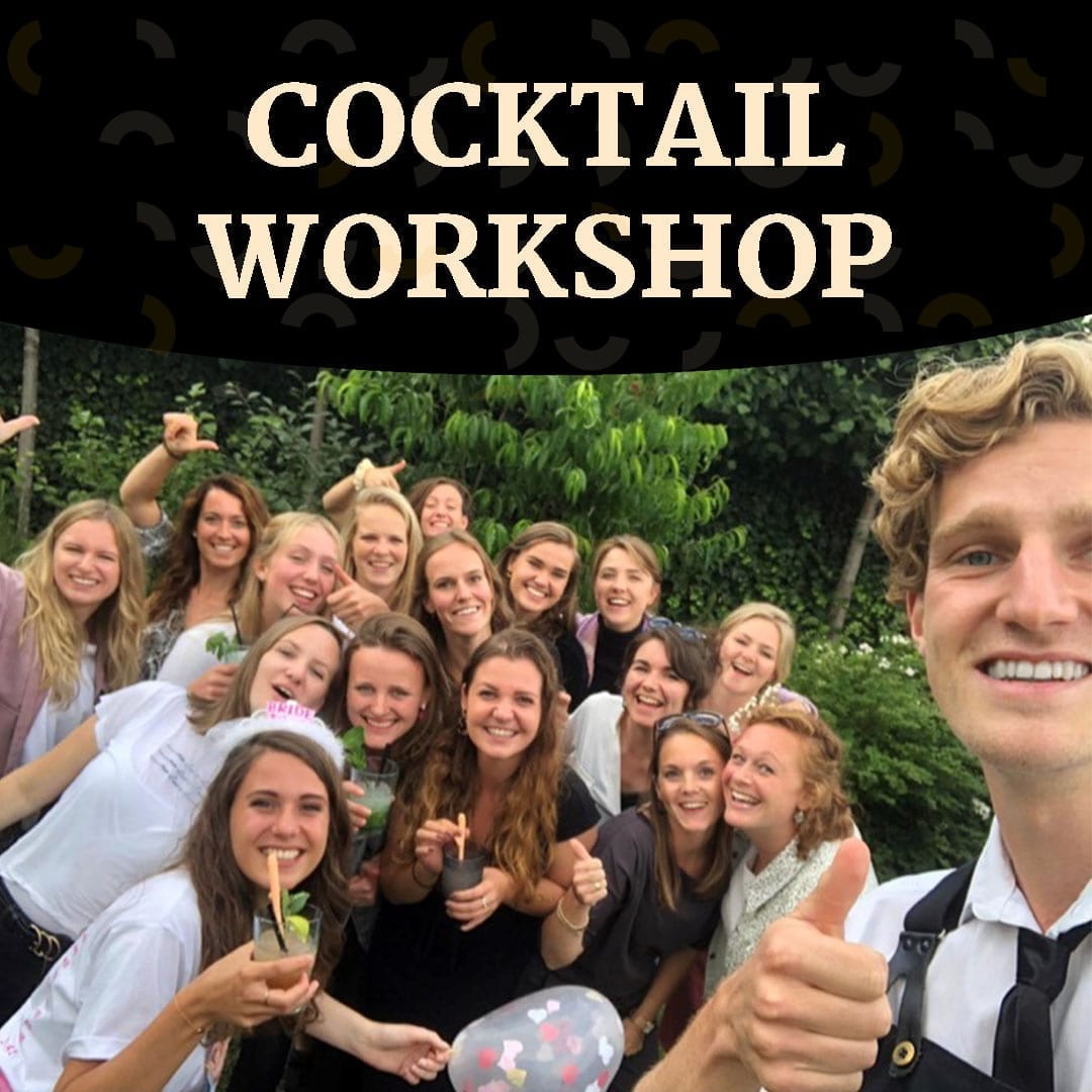 Boek een cocktail workshop op jouw gewenste locatie!